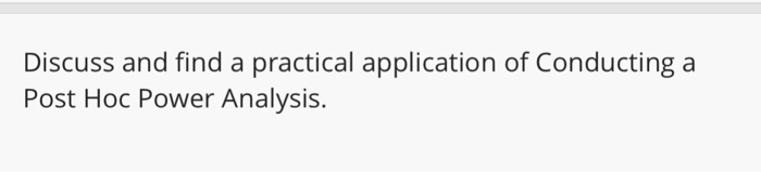 Solved Discuss and find a practical application of | Chegg.com