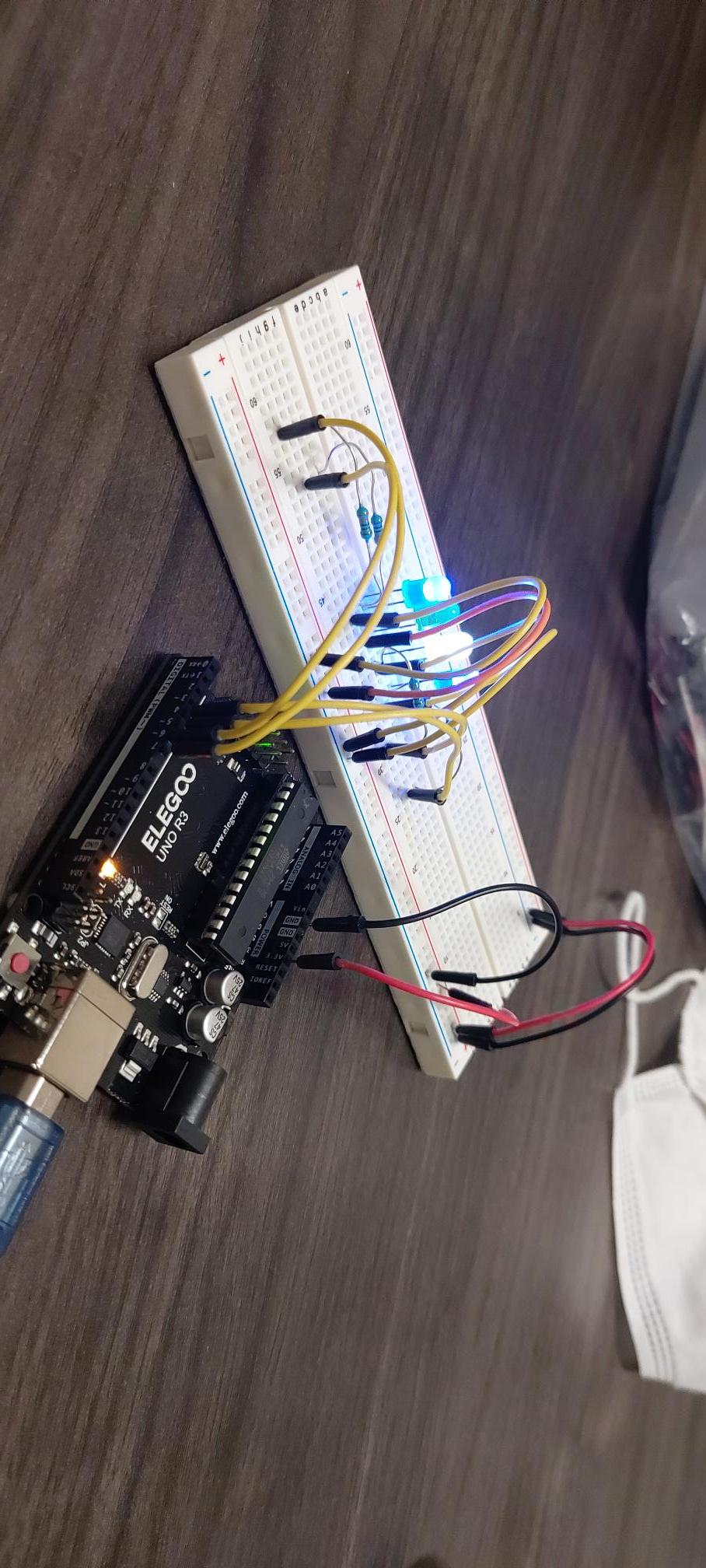 Solved I need help fixing my UNO R3 controller code using | Chegg.com