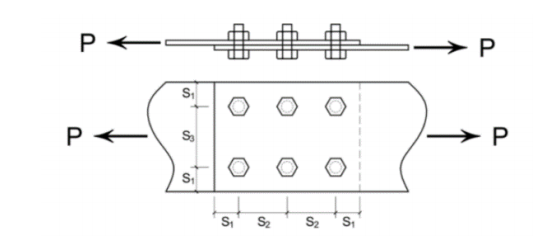 Solved Two plates each with thickness t = 16mm are bolted | Chegg.com