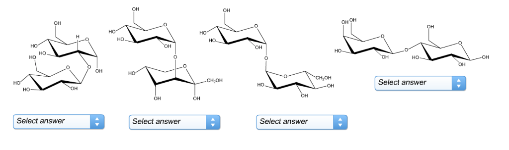 Solved Trehalose, sophorose and turanose are disaccharides. | Chegg.com