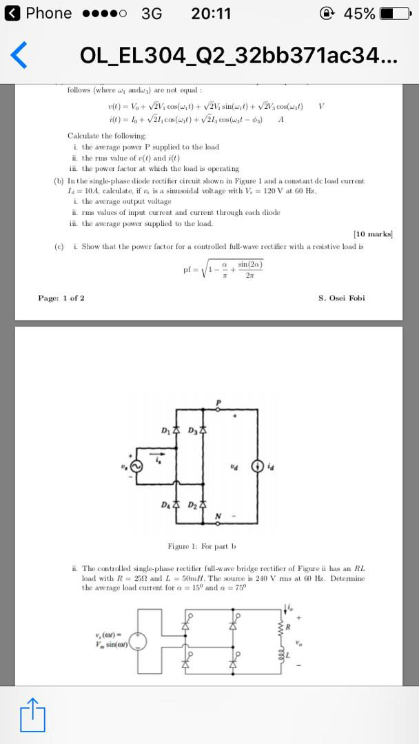 Solved Phone .... 3G 20:11 45%