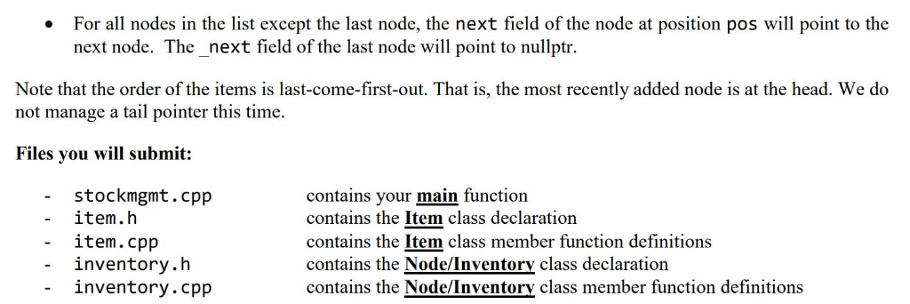 Solved Implementation: You are supposed to write three | Chegg.com