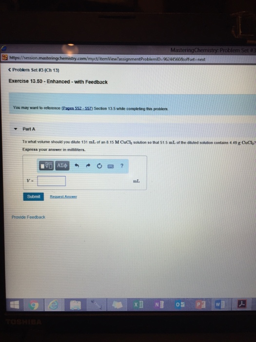 Solved Masteri https// 《 Problem Set 83 (Ch 13) Exercise | Chegg.com