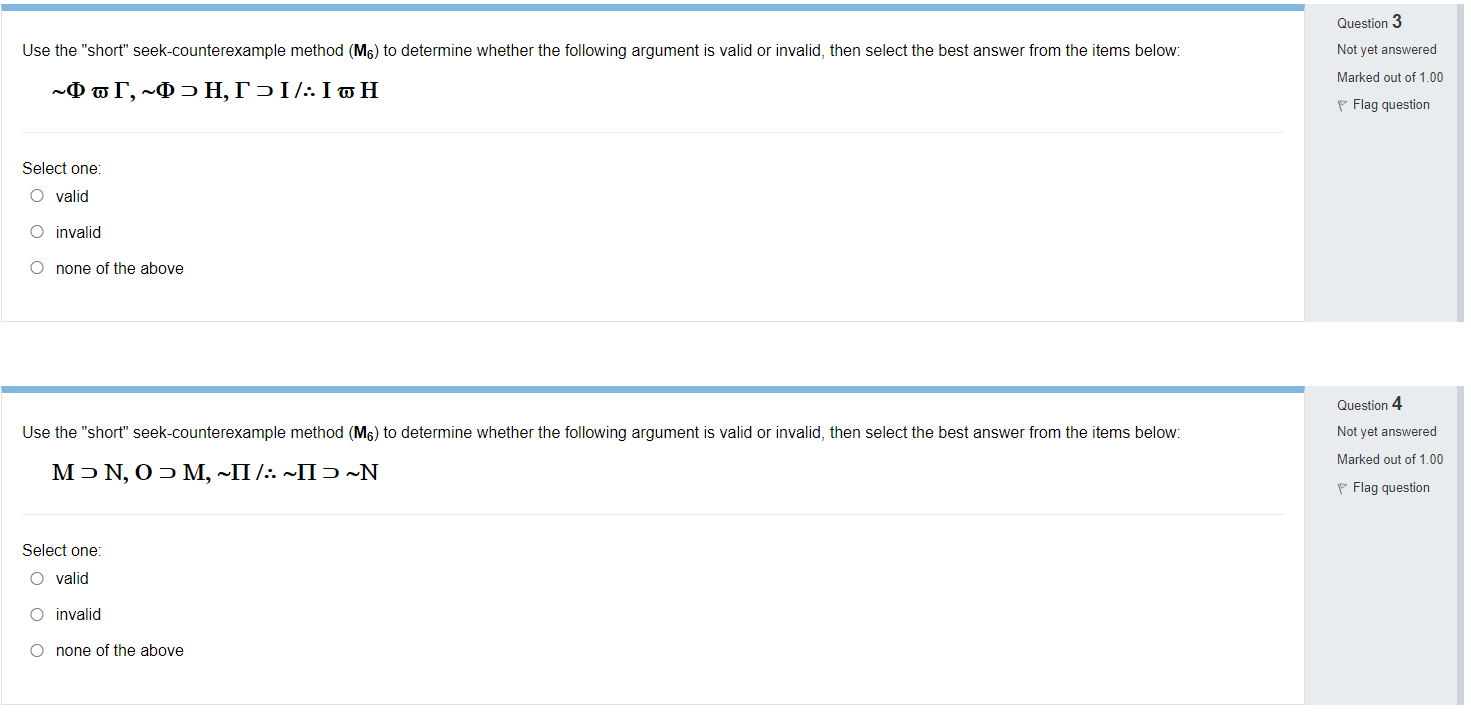 Solved Question 3 Not yet answered Use the "short" | Chegg.com