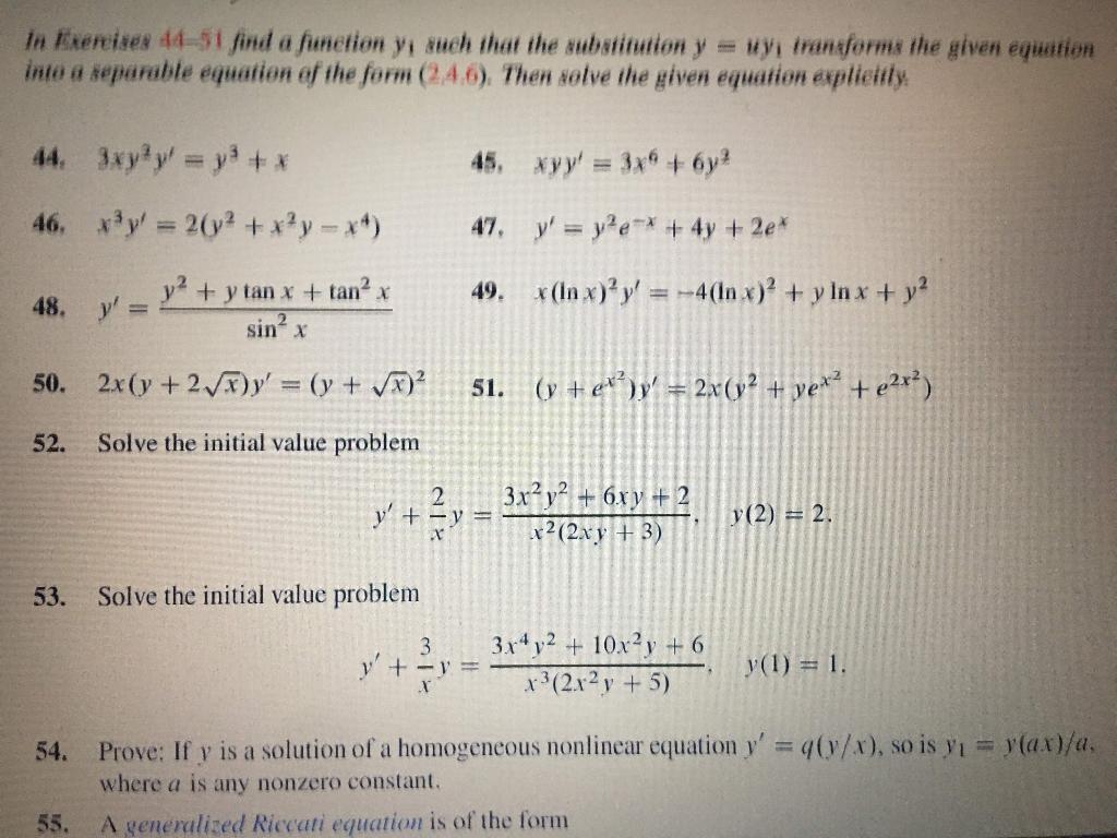 Solved Problems 5 Plot Direction Field 9 And 17 Solve 9214