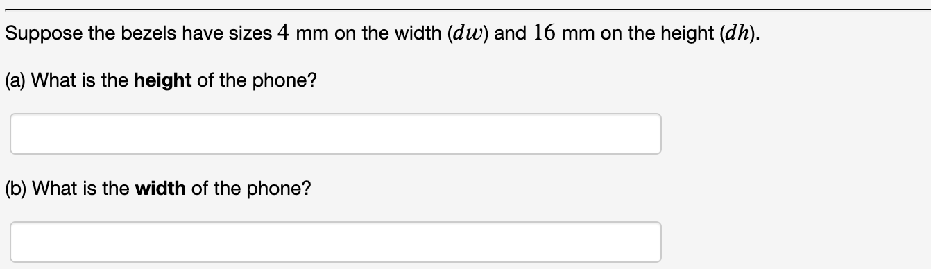 Solved Best size for a phone A cell phone manufacturer | Chegg.com