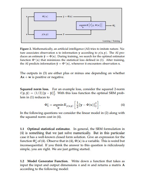 Solved We formulate Artificial Intelligence (AI) as the | Chegg.com