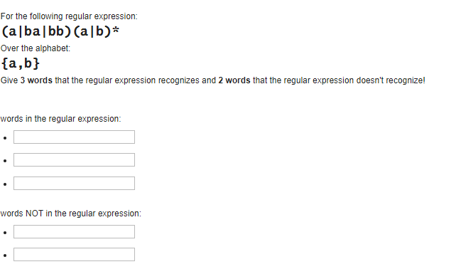Solved Solve Regular expression to epsilon-NFA problem For | Chegg.com