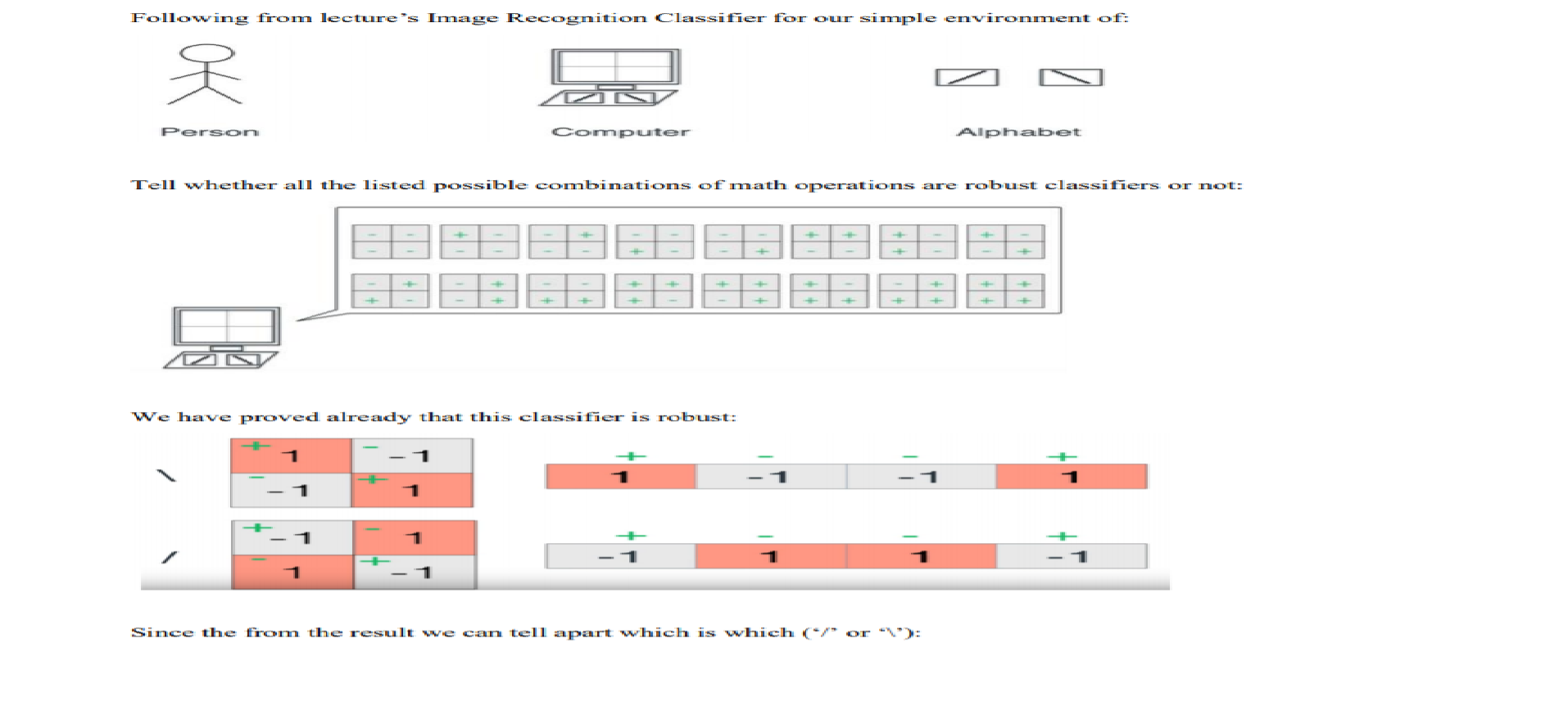 Following from lecture's Image Recognition Classifier | Chegg.com