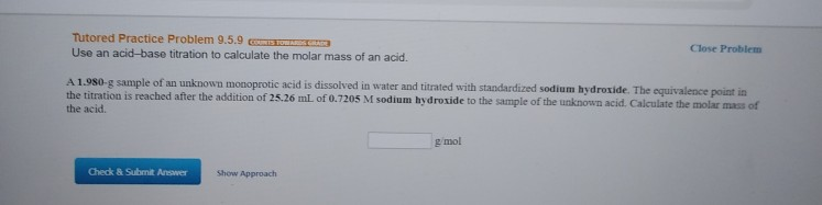 Solved Close Problem Tutored Practice Problem 9.5.9 STONES | Chegg.com