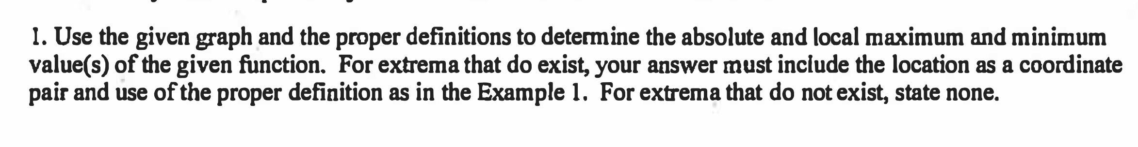 Solved 1. Use the given graph and the proper definitions to | Chegg.com