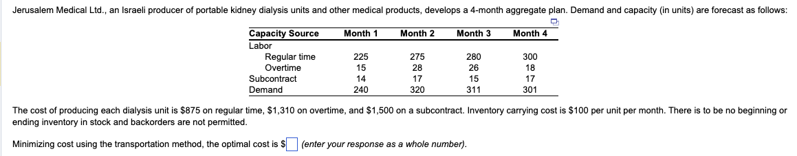 Solved ending inventory in stock and backorders are not | Chegg.com