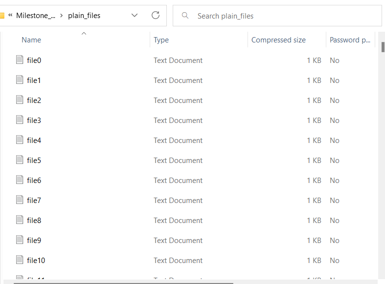 Solved Given A Collection Of Unencrypted Plain Text Files 