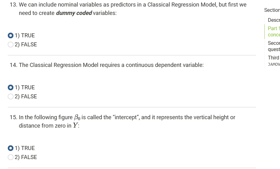 Solved 13. We can include nominal variables as predictors in | Chegg.com