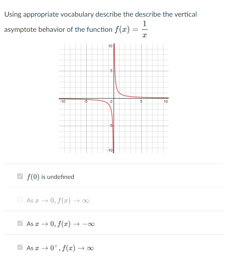 Solved Please solve for asymptote behavior | Chegg.com