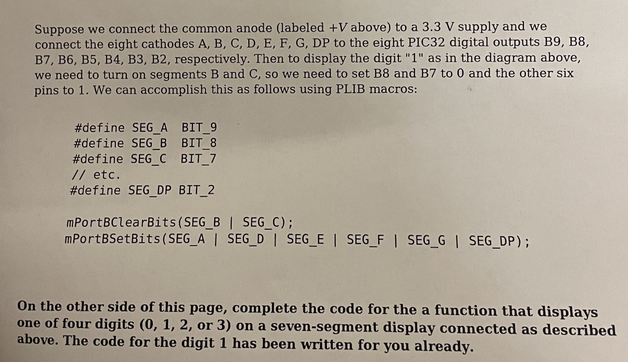 Solved A common-anode seven-segment display contains eight | Chegg.com