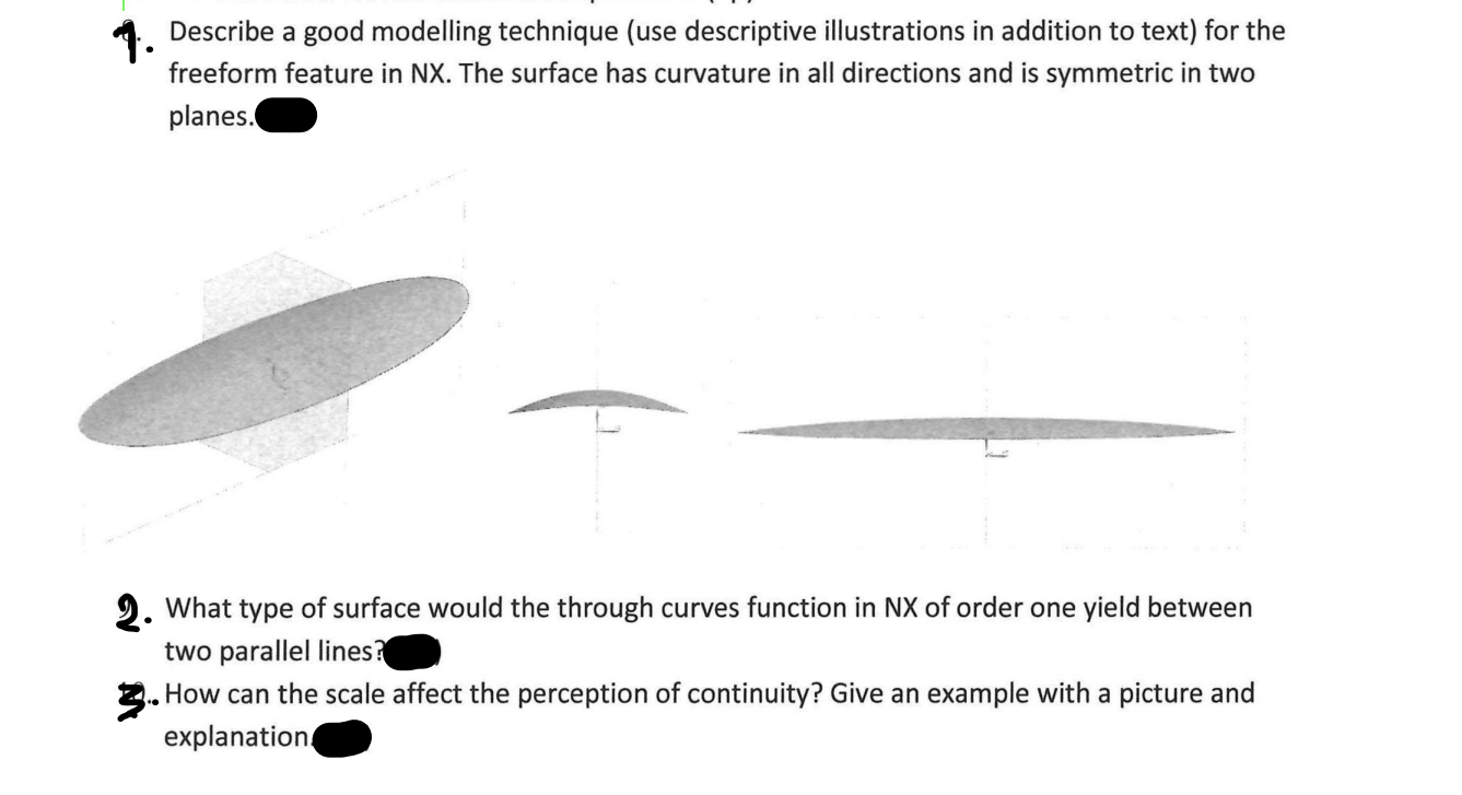 Solved Describe a good modelling technique (use descriptive | Chegg.com