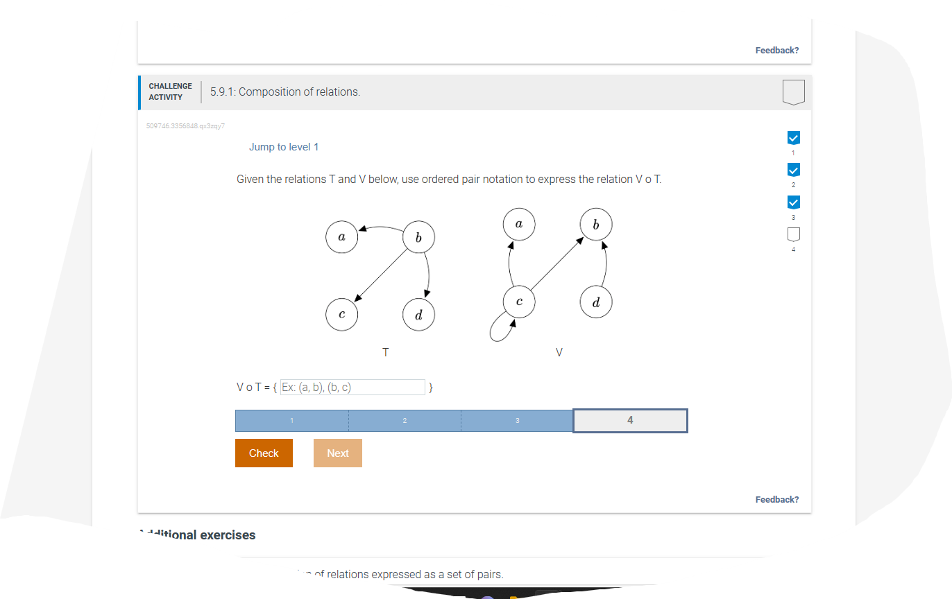 Solved 5.9.1: Composition of relations. | Chegg.com