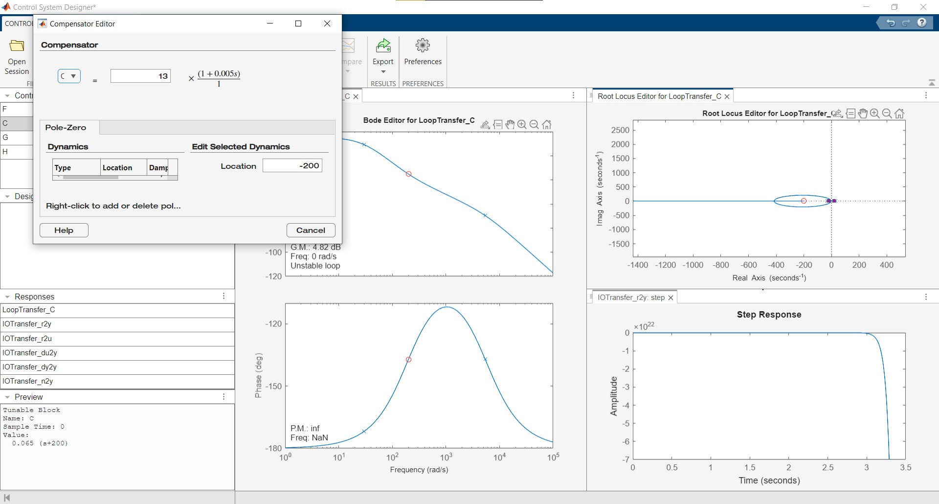 Solved How to stabilize my system, I wanted to add a PD | Chegg.com