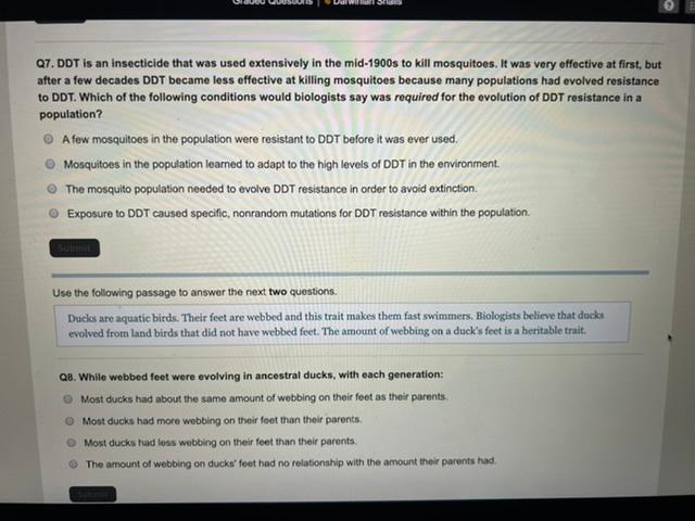 Solved Q5. Could individuals of a species look different | Chegg.com