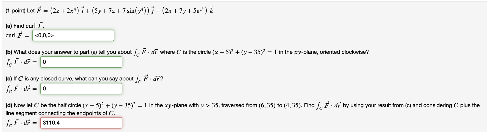 Solved (1 point) Let | Chegg.com