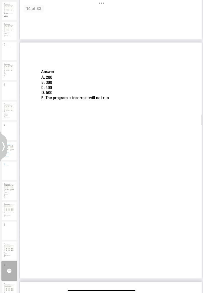 Solved 11 Of 33 Question 7 The Following Excel Image Has A 
