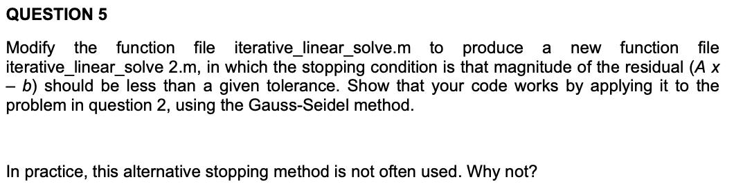 Solved Preferably, can you use Octave to solve the problem, | Chegg.com