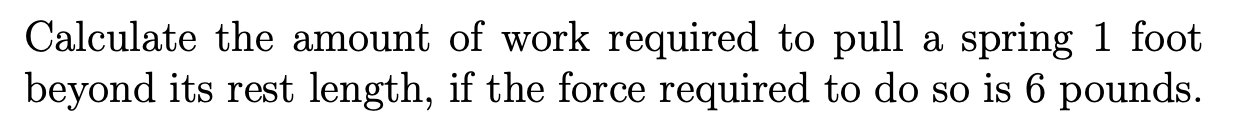 Solved Calculate the amount of work required to pull a | Chegg.com
