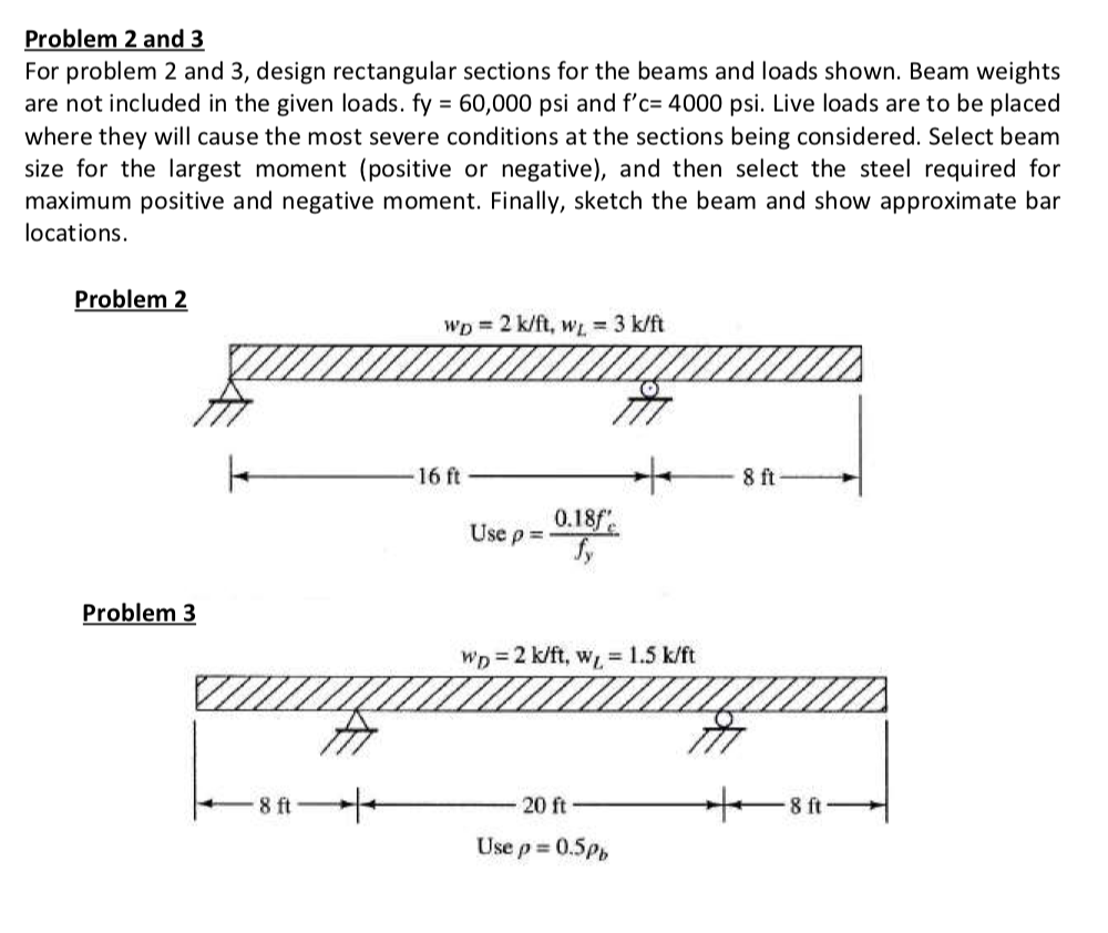 Solved Problem 2 and 3 For problem 2 and 3, design | Chegg.com