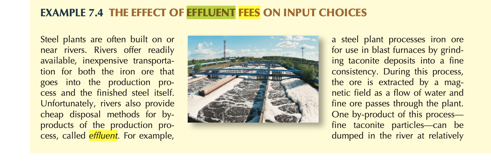 Solved How should the manager of a steel plant respond to an | Chegg.com