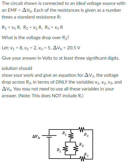 Solved The circuit shown is connected to an ideal voltage | Chegg.com