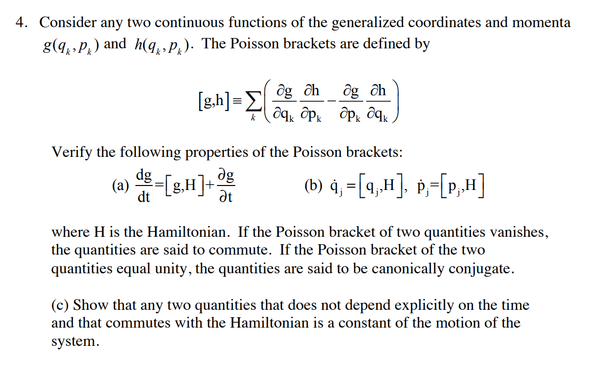 Solved 4. Consider any two continuous functions of the | Chegg.com