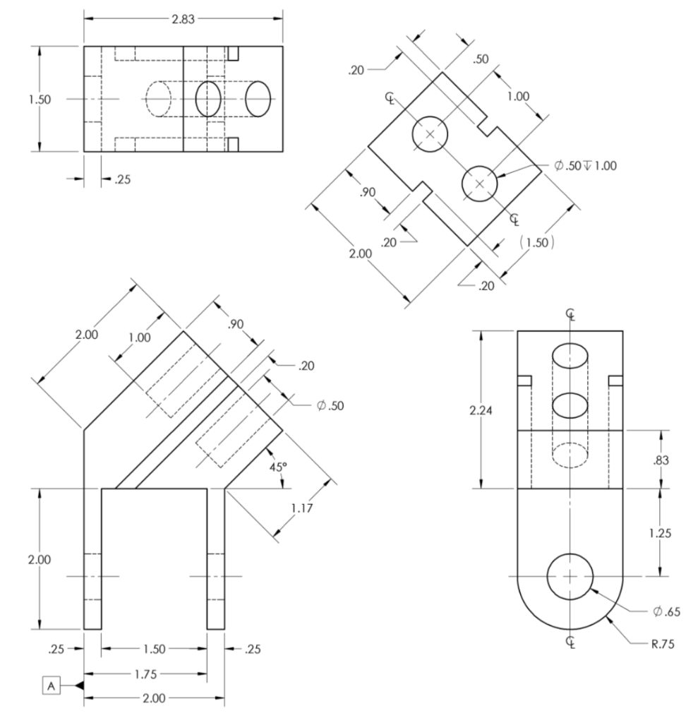Remove dimensions that are not needed by X-ing them | Chegg.com