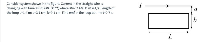 Solved 1 Consider system shown in the figure. Current in the | Chegg.com