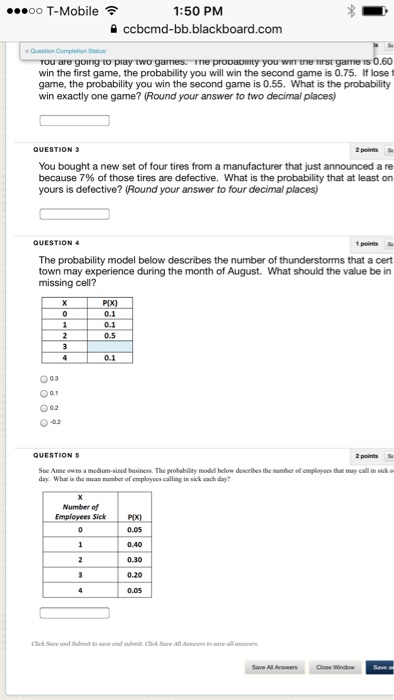Solved You are going to play two games. The probability you | Chegg.com