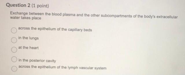 Solved Question 1 (1 point) Which of the following is NOT a | Chegg.com