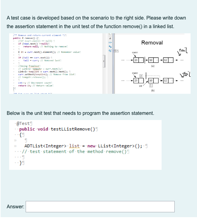 A test case is developed based on the scenario to the | Chegg.com