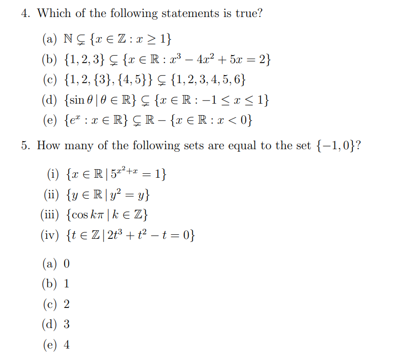 Solved Select the best possible answer from the options | Chegg.com