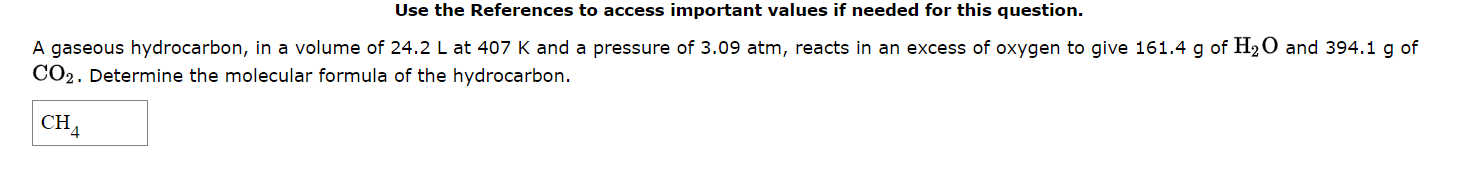 [Solved]: Use the References to access important values if