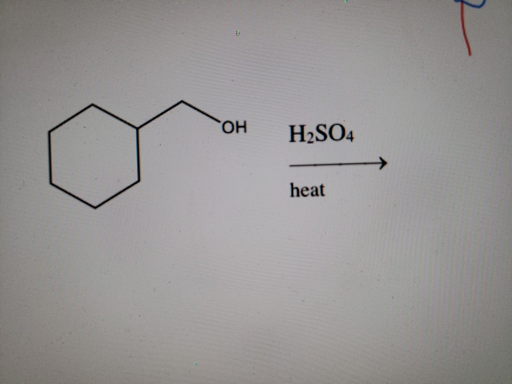 Solved ОН H2SO4 heat | Chegg.com