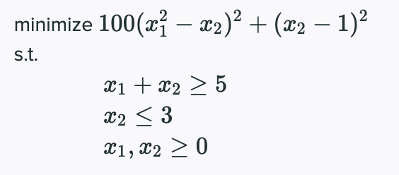 Use pyscipopt to solve the following optimization | Chegg.com