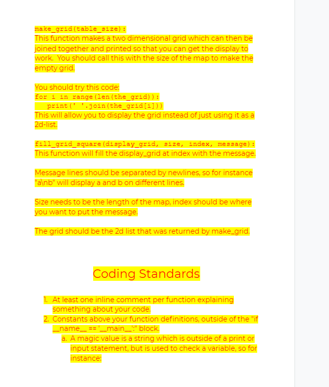 Solved Project General Description We're going to be | Chegg.com