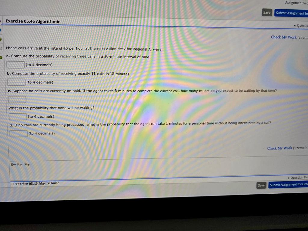 Solved Assignment Sco Save Submit Assignment fo Exercise | Chegg.com