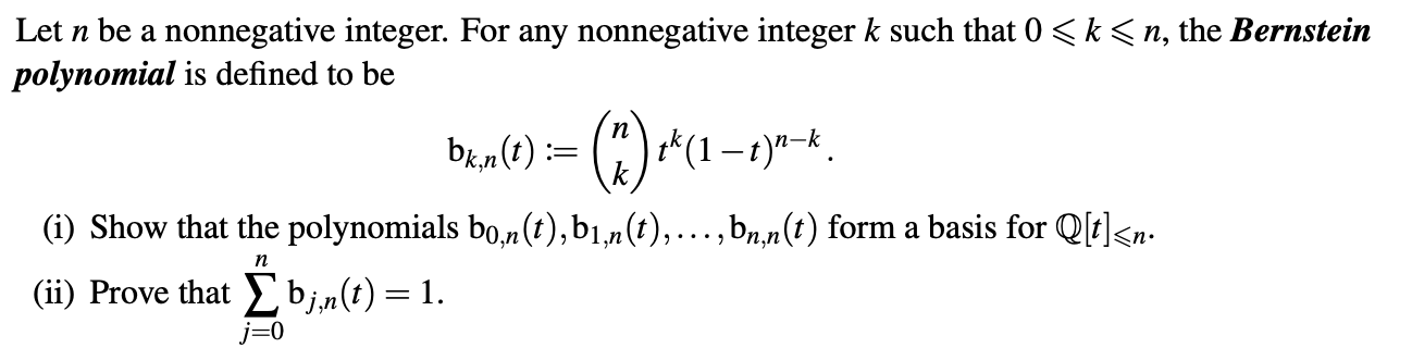 Solved Let n be a nonnegative integer. For any nonnegative | Chegg.com Solved Let n be a nonnegative integer. For any nonnegative | Chegg.com