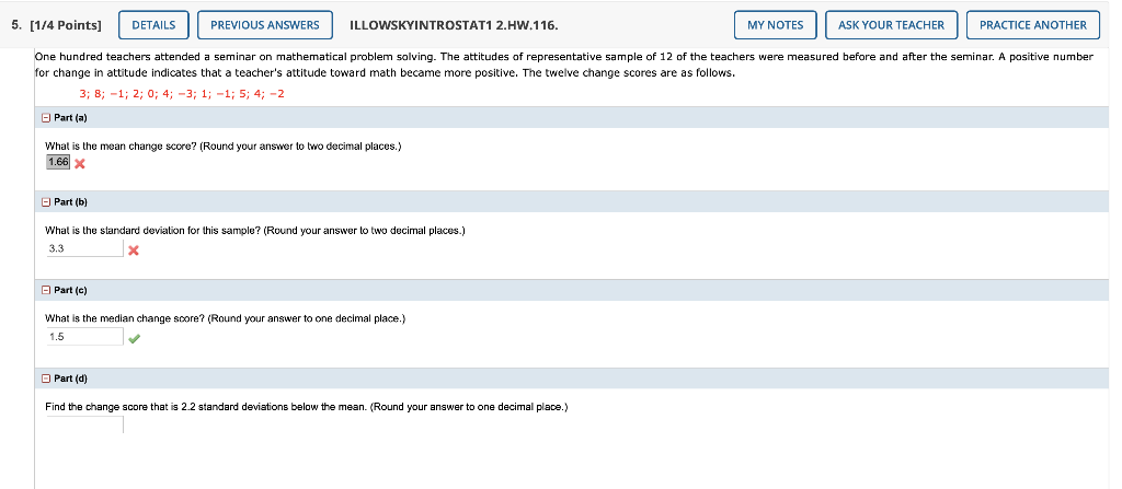 Solved 5. [1/4 points) DETAILS PREVIOUS ANSWERS | Chegg.com Solved 5. [1/4 points) DETAILS PREVIOUS ANSWERS | Chegg.com