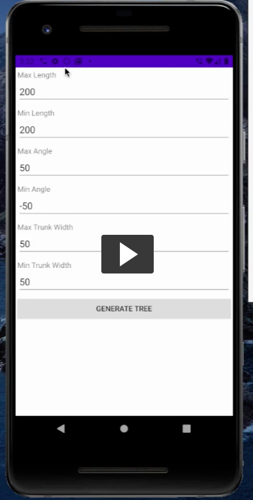 Solved Create App in Android studio Sample Input Screen | Chegg.com