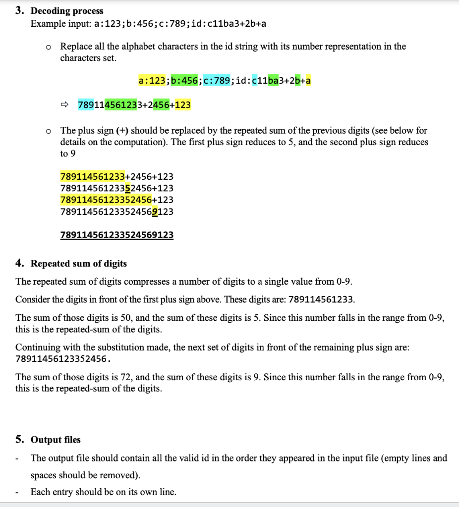 Solved 1. Introduction You will implement a C++ program to | Chegg.com