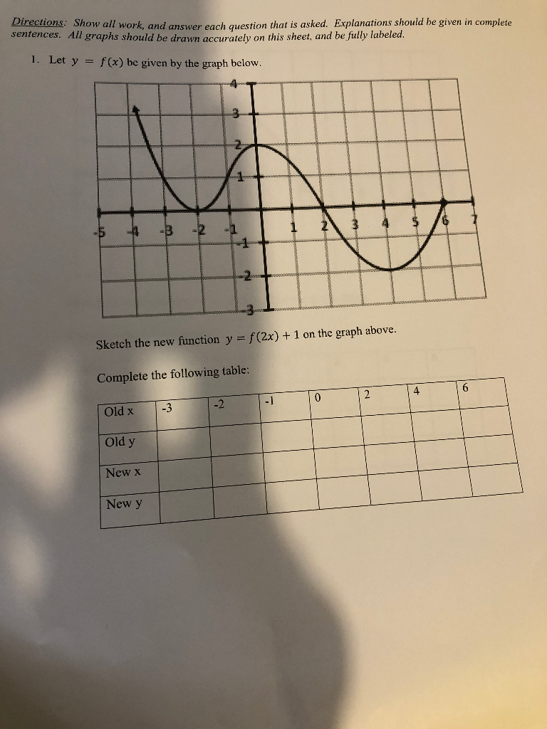 Solved m. bow all work, and answer each question that is | Chegg.com