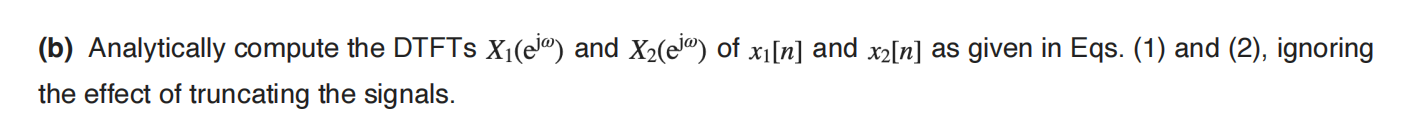 Solved Use fft to compute the samples of the DTFT of the | Chegg.com