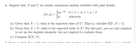 Solved Suppose that X and Y are jointly continuous random | Chegg.com